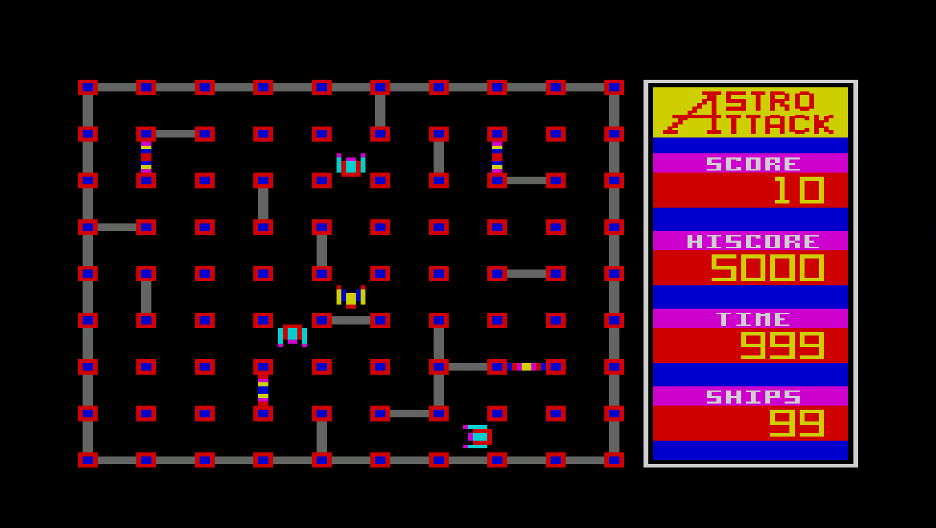 Astro Attack (UK) (1984) - Emucheats - Emulator Cheats